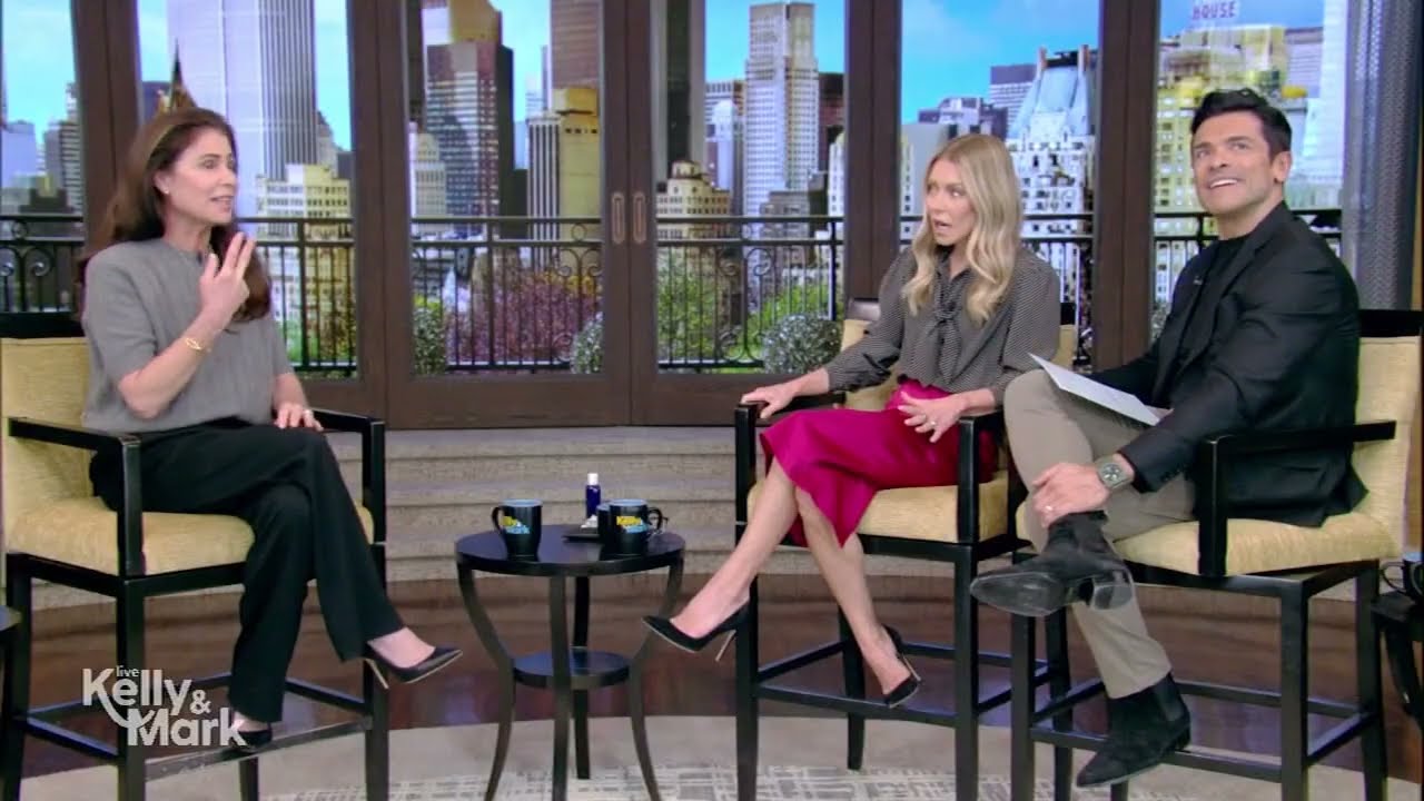 ‘Law & Order’ Star Maura Tierney Visits ‘Live with Kelly and Mark ...