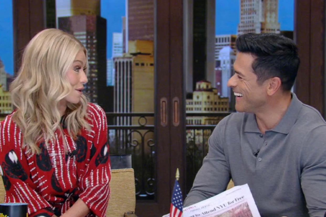Breaking News today!! Kelly Ripa Digs Into Mark Consuelos’ Secrecy On ...