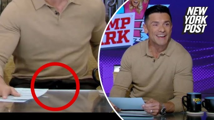 Mark Consuelos Has Cheeky Reaction to Having Wardrobe Malfunction on ...