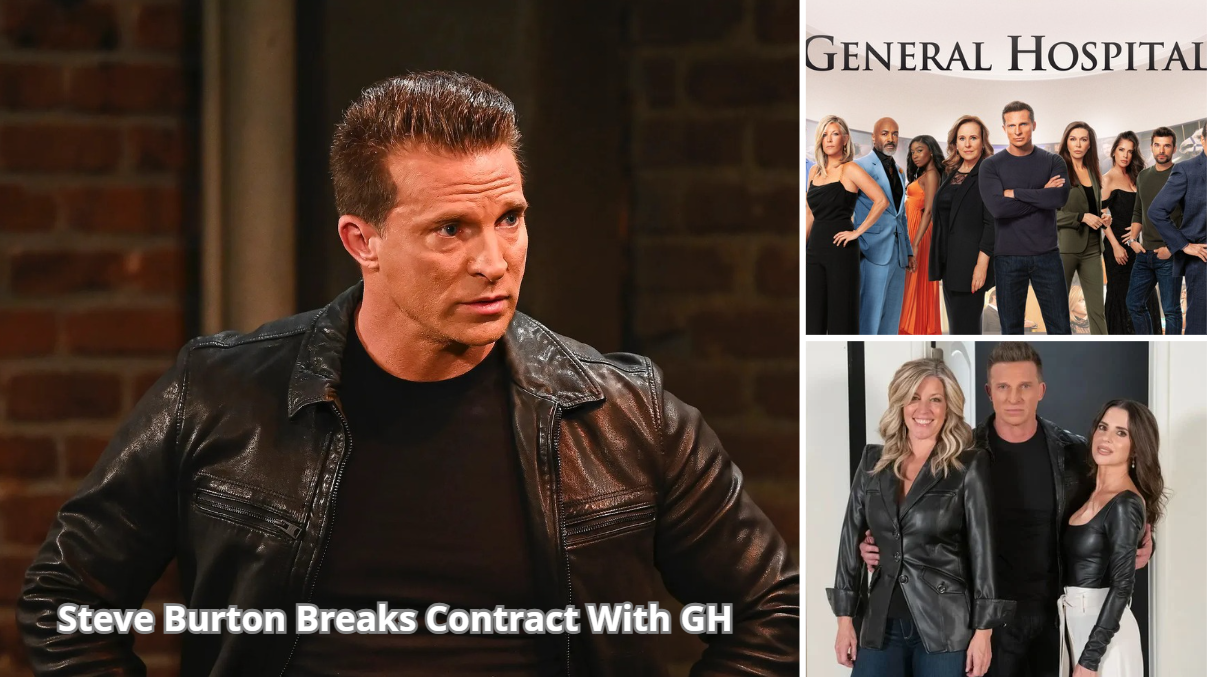 Bombshell News!! Steve Burton Breaks Contract With GH, Surprising Reason General Hospital ...