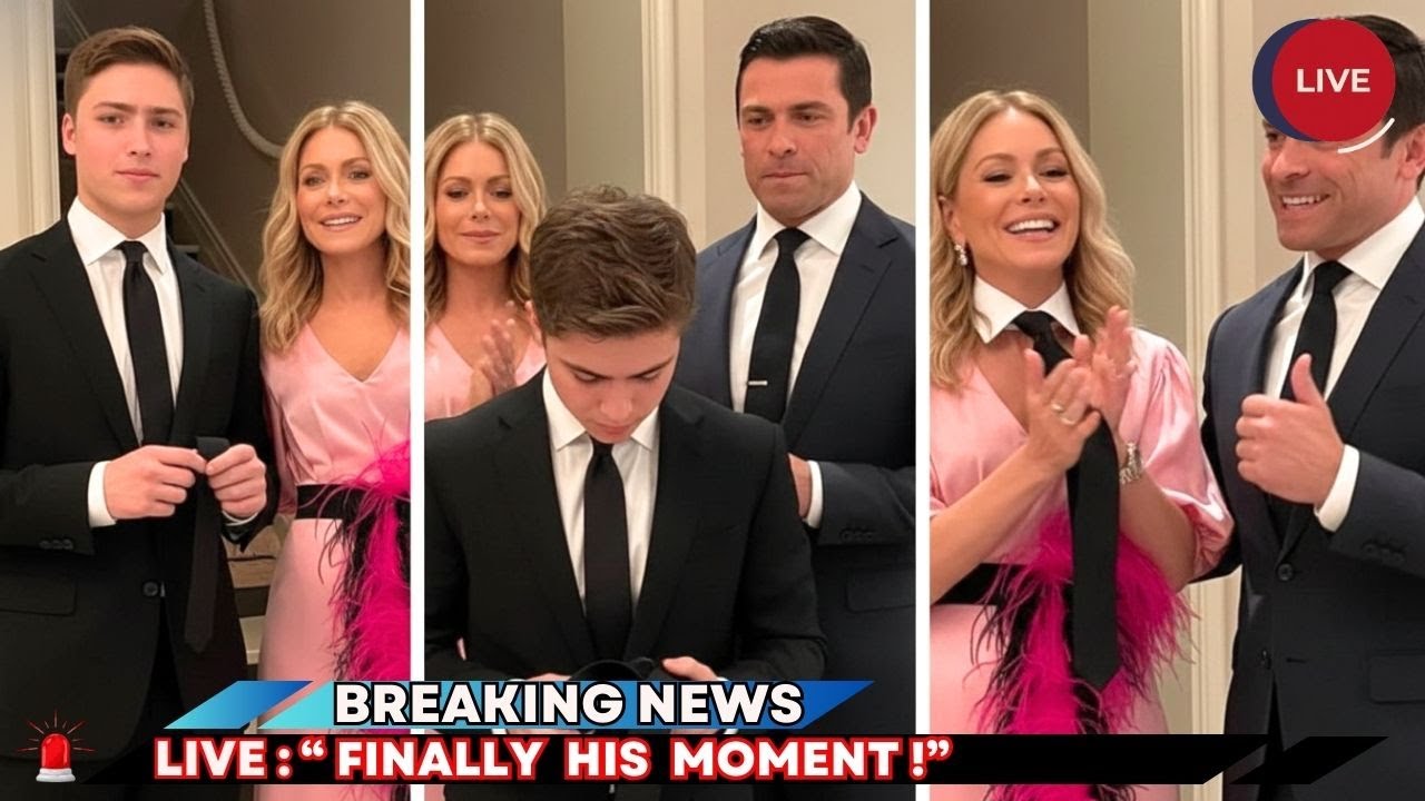 Kelly Ripa & Mark Consuelos’ Youngest Son Takes a Long-Awaited Step ...